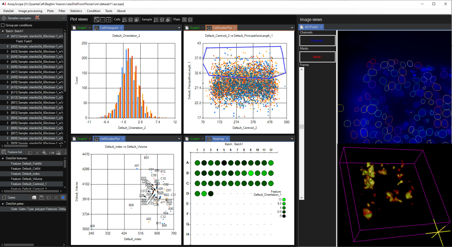 QuantaCell Artificial Intelligence and Image Analysis solutions